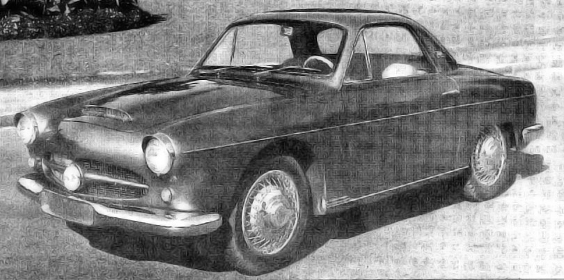Panhard et Levassor Dyna X87 Berlinetta Allemano 1953-1957